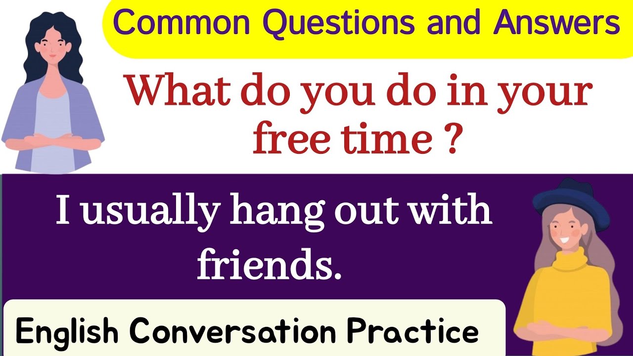English Conversation practice || Questions And Answers in English ...