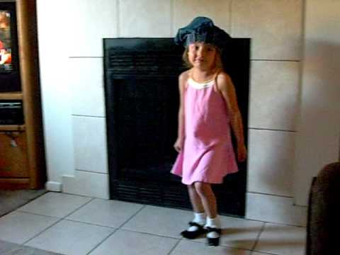 Little girl taps - YouTube