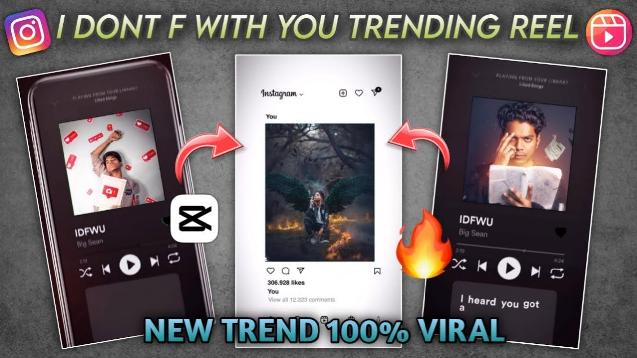 I don't f with you Trending reel | IDFWU BIG SEAN trending reel edit ...