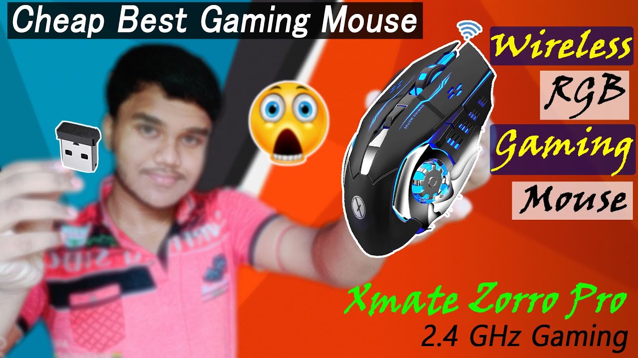 Xmate Zorro Pro Wireless RGB Gaming Mouse Unboxing & Full Review| Best ...