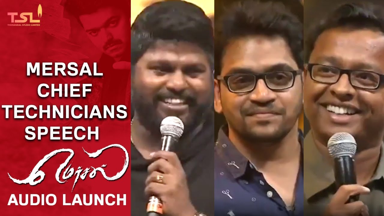 Mersal Chief Technicians | Mersal Audio Launch | Vijay | Atlee | AR ...