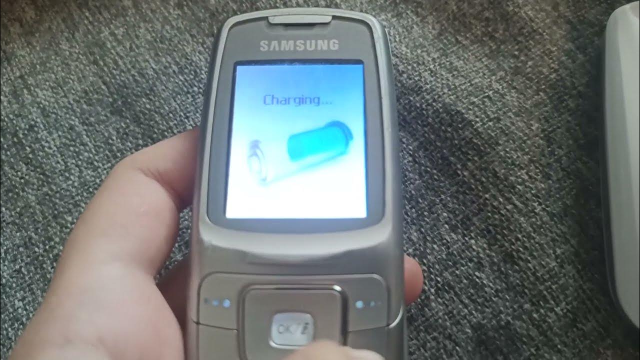 Samsung SGH-C300 Startup and Shutdown Sounds - YouTube