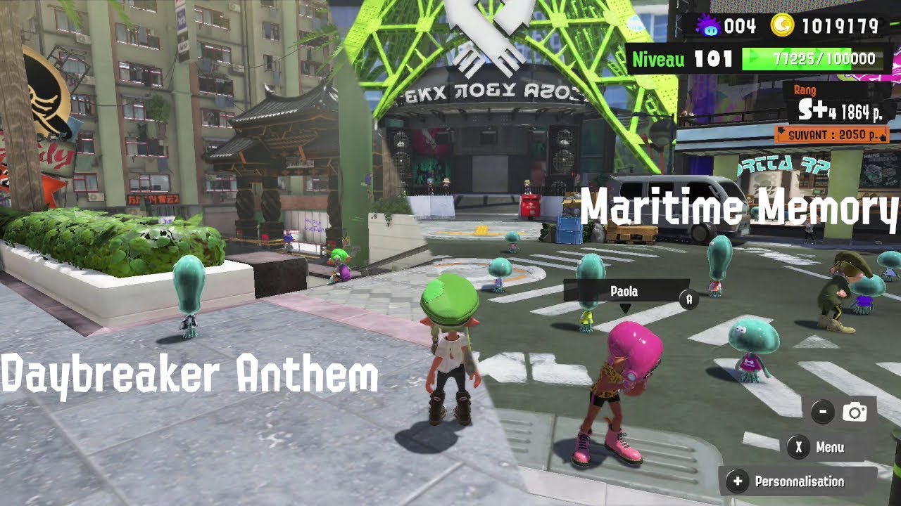 [Splatoon 3] Daybreaker Anthem / Maritime Memory (Cité-Clabousse ...
