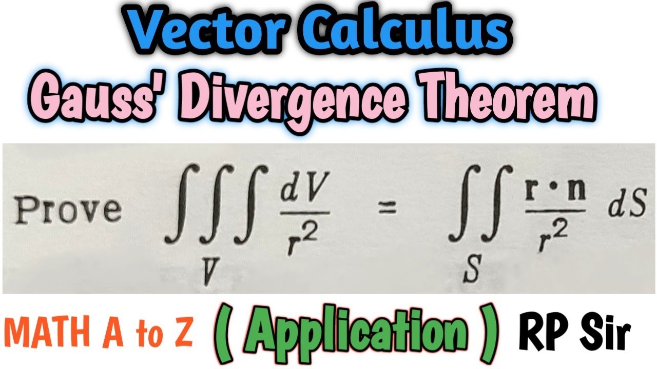 Triple integration over V (dv/r^2)= Double integration over s(r.n)/r ...