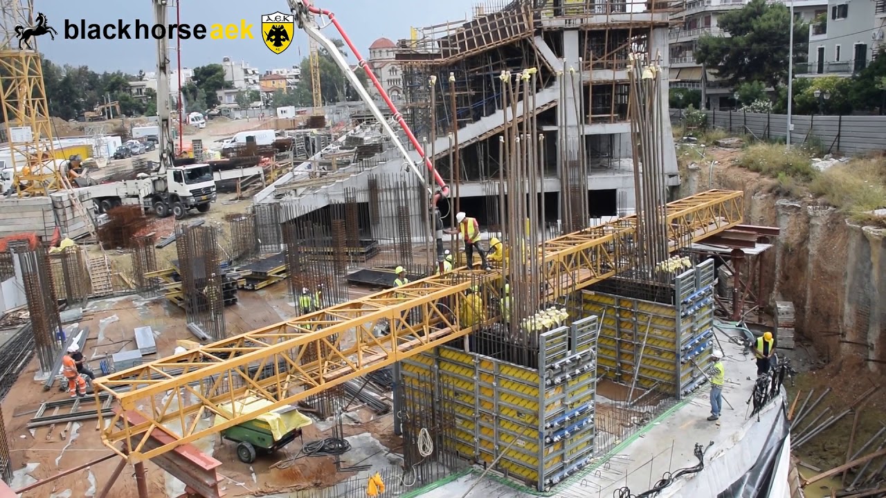 ΓΗΠΕΔΟ ΑΕΚ ΑΓΙΑ ΣΟΦΙΑ 18/06/2018 (part 4) ΣΚΥΡΟΔΕΤΗΣΗ ΠΥΛΩΝΑ Νο 2 - YouTube