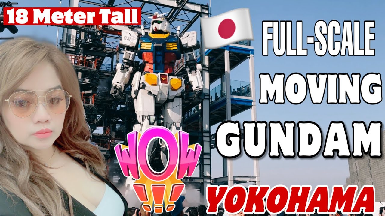 Full-Scale MOVING GUNDAM in Japan- Gundam Factory Yokohama - YouTube