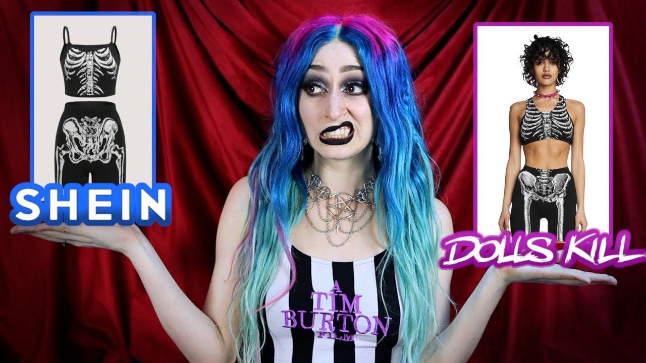DOLLSKILL VS SHEIN- which is better? 💀 Review&Try On - YouTube