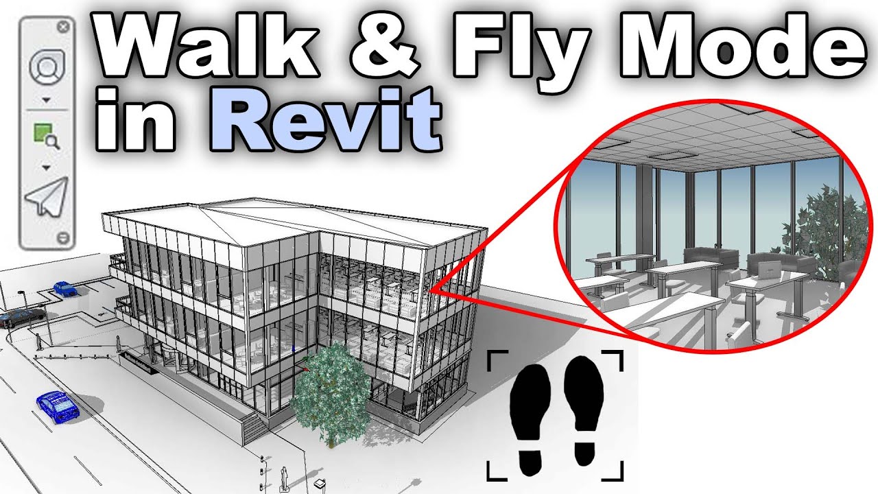 Walk & Fly Mode in Revit Tutorial - YouTube