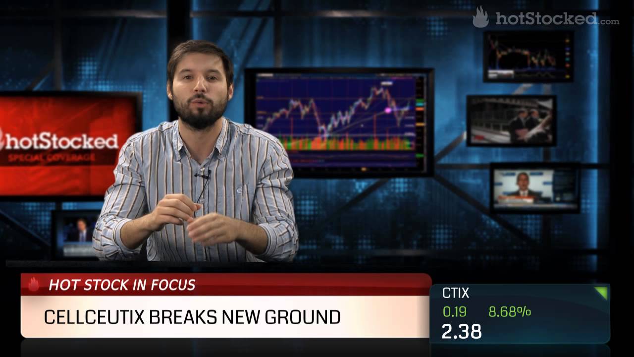 Cellceutix CTIX Stock News - YouTube