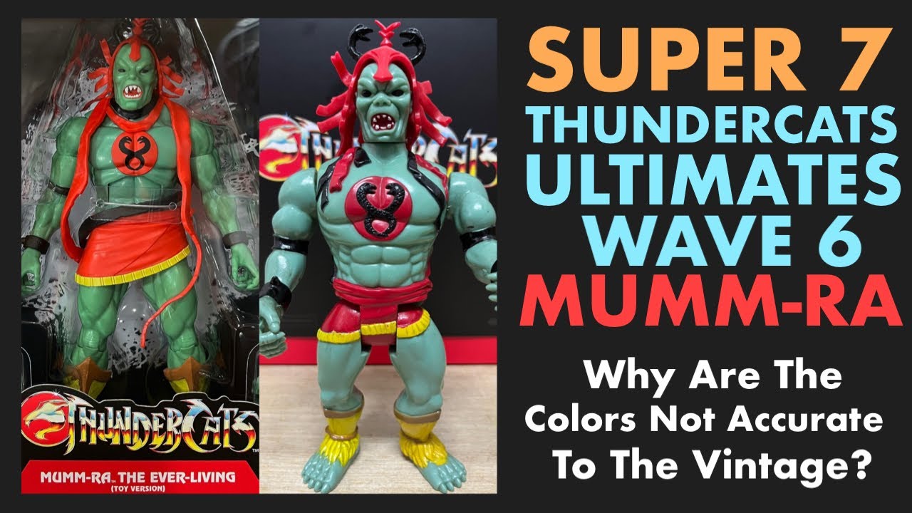 THUNDERCATS S7 ULTIMATES WAVE 6 MUMM--RA (CLASSIC TOY VERSION) – Why ...