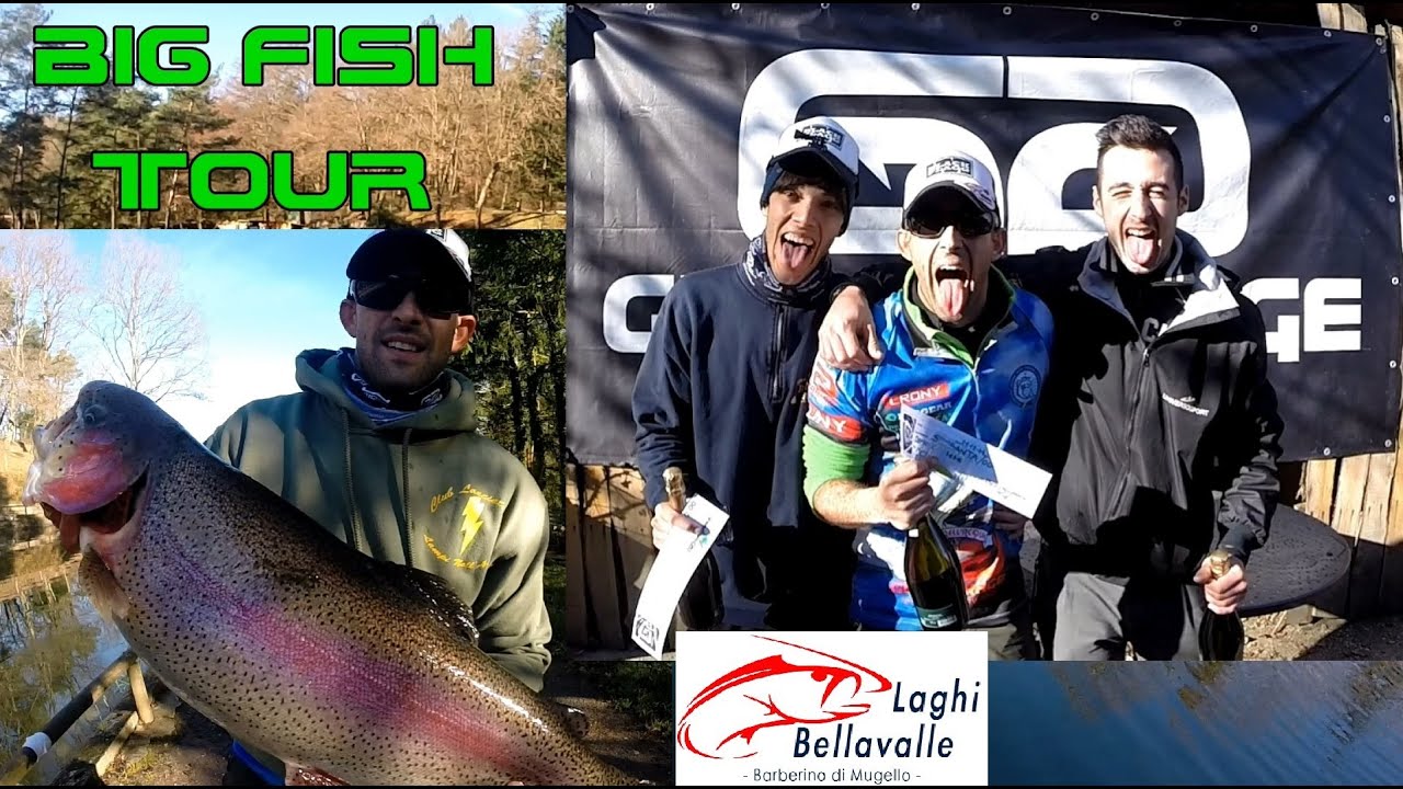 Big fish tour - Trout area 3° gara al Bellavalle, la prima per il BFT ...