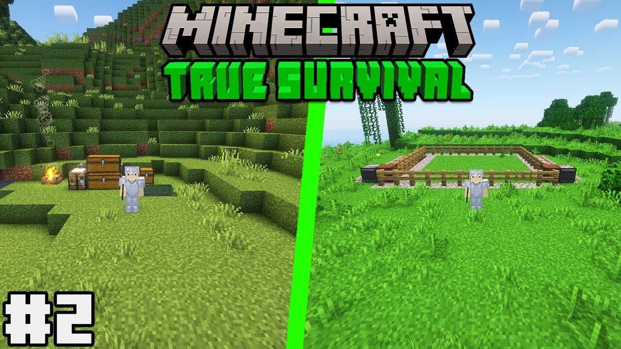 NIESKOŃCZONA REGENERACJA na TRUE SURVIVAL w HARDCORE MINECRAFT #2 - YouTube