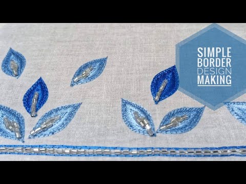 Simple Border Design Making || Malayalam - YouTube