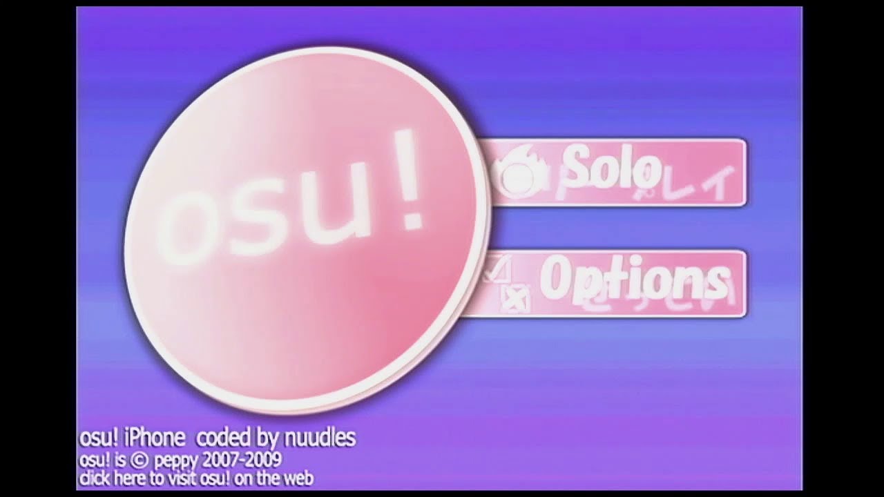 osu! for iPhone/iPod Touch (Cydia only) - Gameplay - YouTube