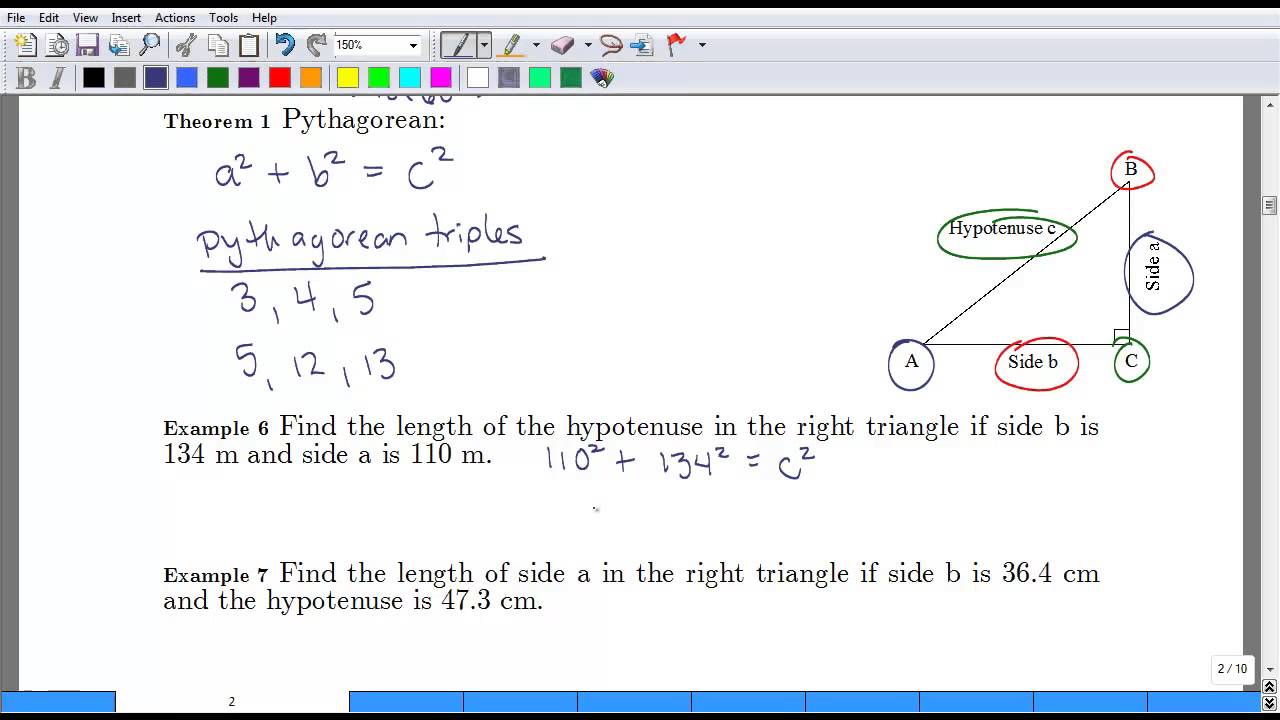 Tech Math II: Section 2.1b - YouTube