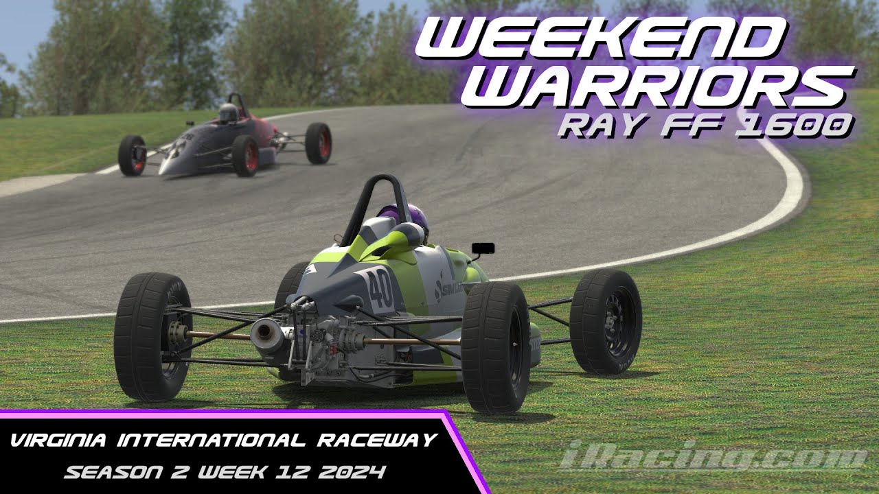 iRacing FF1600 Weekend Warriors: VIR - Grand Course - YouTube