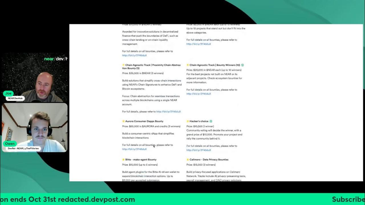 [REDACTED] Online Hackathon workshop w Meta Pool - YouTube