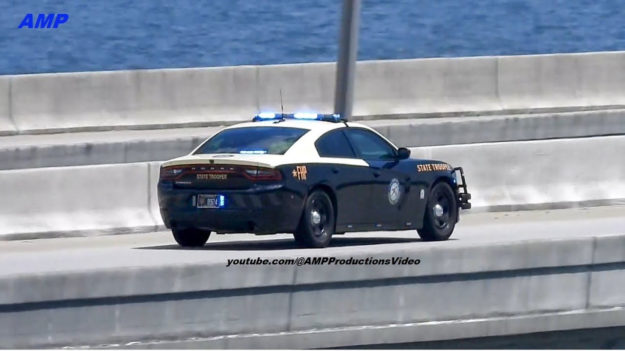 Florida Highway Patrol Code 3 Dodge Charger - YouTube
