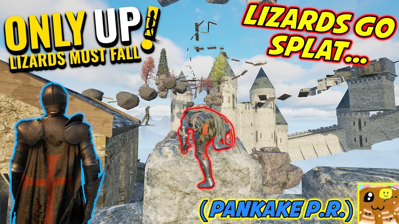 LIZARDS GO SPLAT... | Only Up: Lizards Must Fall (Pankake P.R.) - YouTube