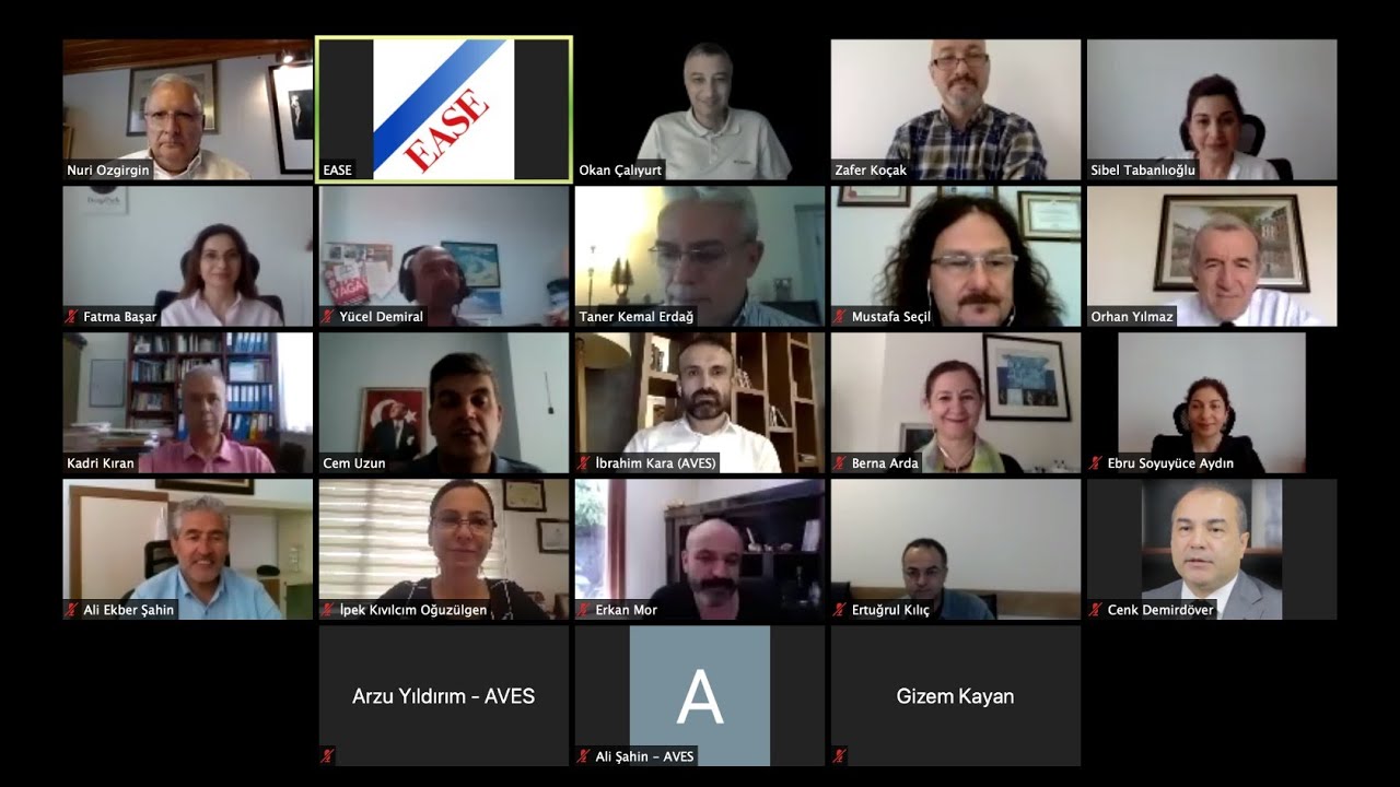 "Kriz dönemlerinde editörlük ve yayıncılık" EASE Turkish Regional Chapter Online Semineri - YouTube