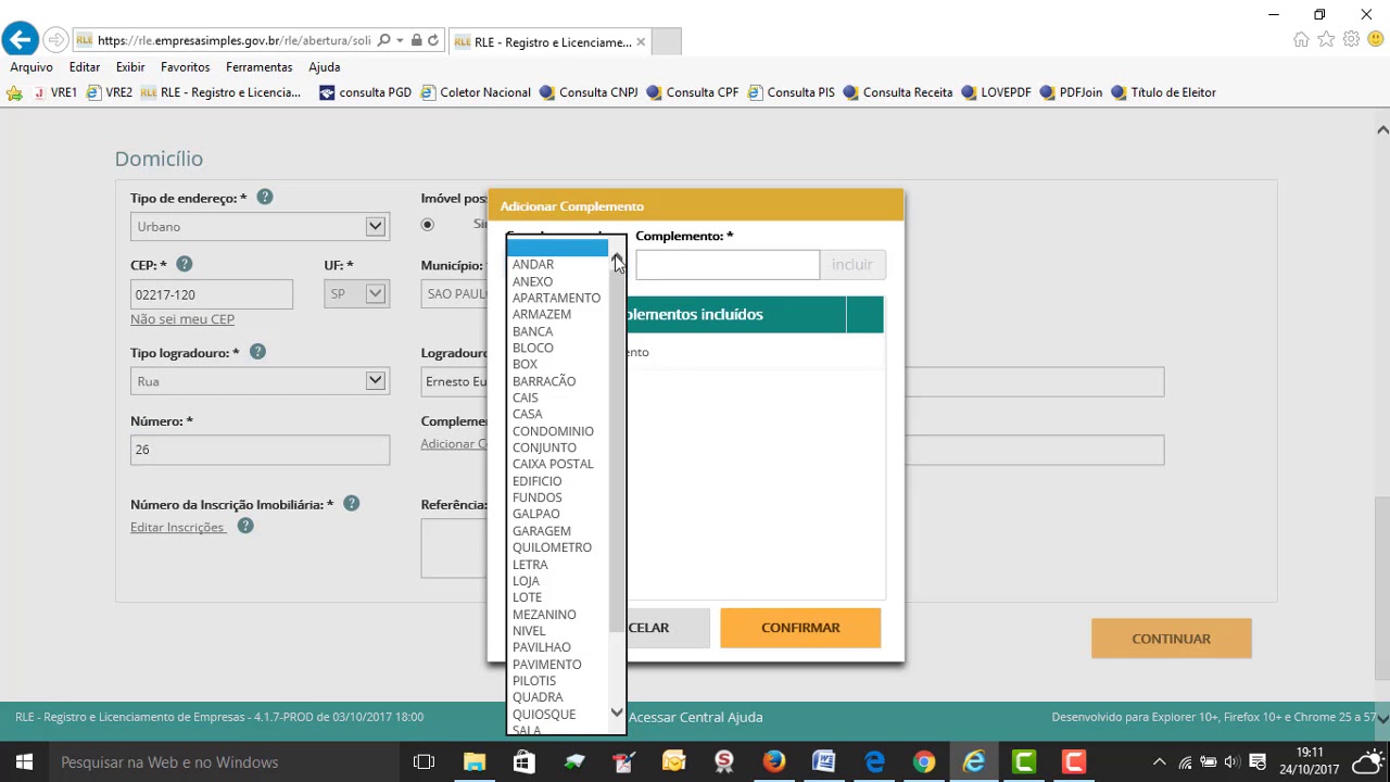 RLE - Sistema de Registro e Licenciamento de Empresas - YouTube
