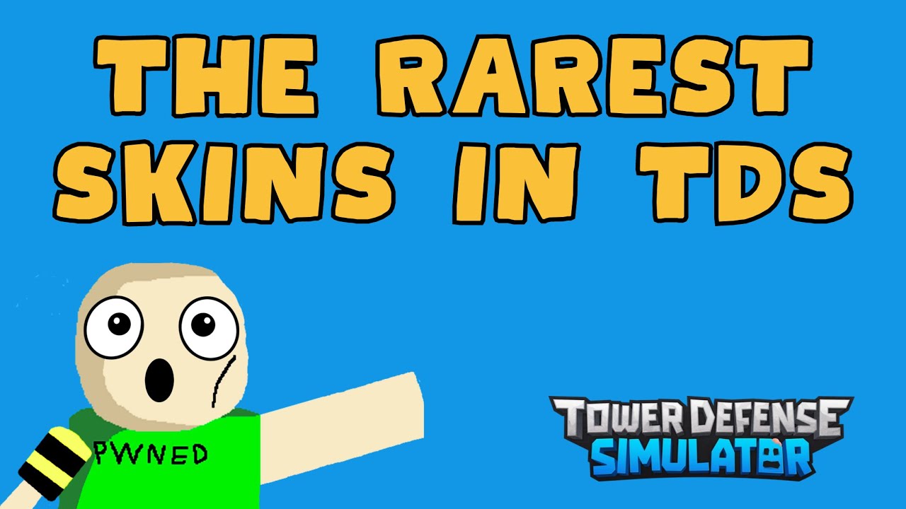 The RAREST Commander skin in TDS! - Tower Defense Simulator - YouTube
