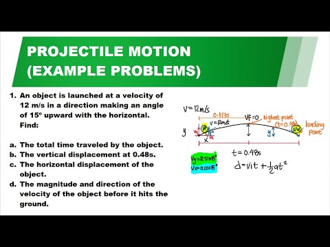 Projectile Motion (Example Problems) - YouTube