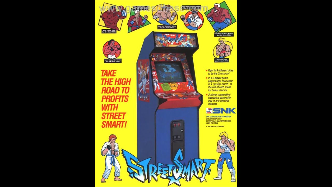 Street Smart (1989) - MAME Arcade - YouTube