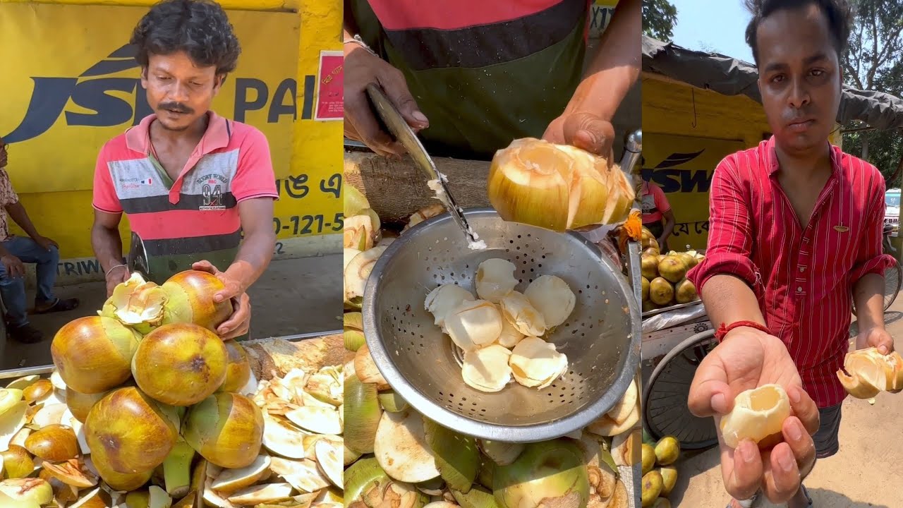 Ice Apple Of India | Summer Special Food | Kolkata Street Food - YouTube