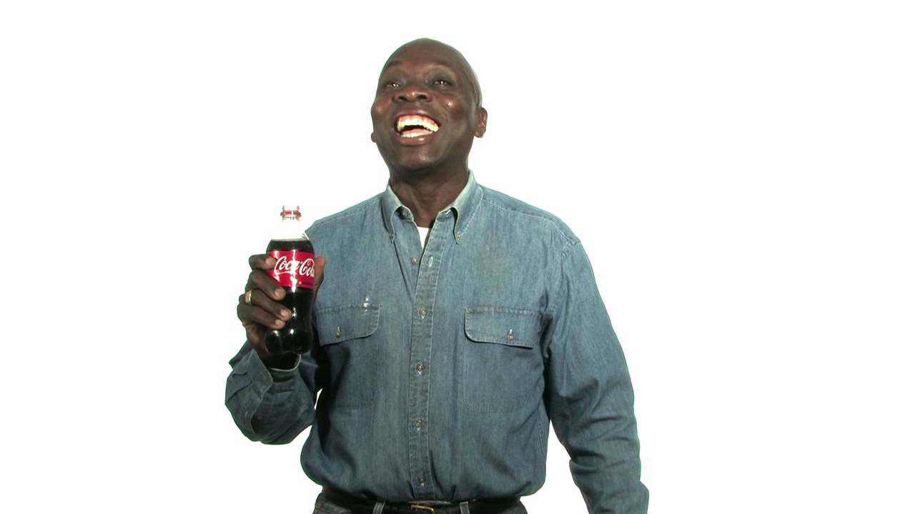 Funny Laughing Man Coca-Cola Commercial Courtney Alexander Williams ...