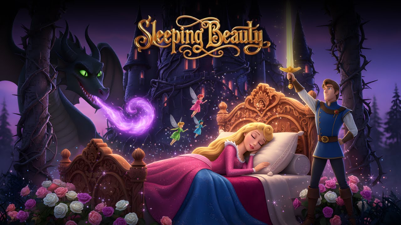Sleeping Beauty 👑 Full Fairy Tale Story | Kids Bedtime Stories - YouTube