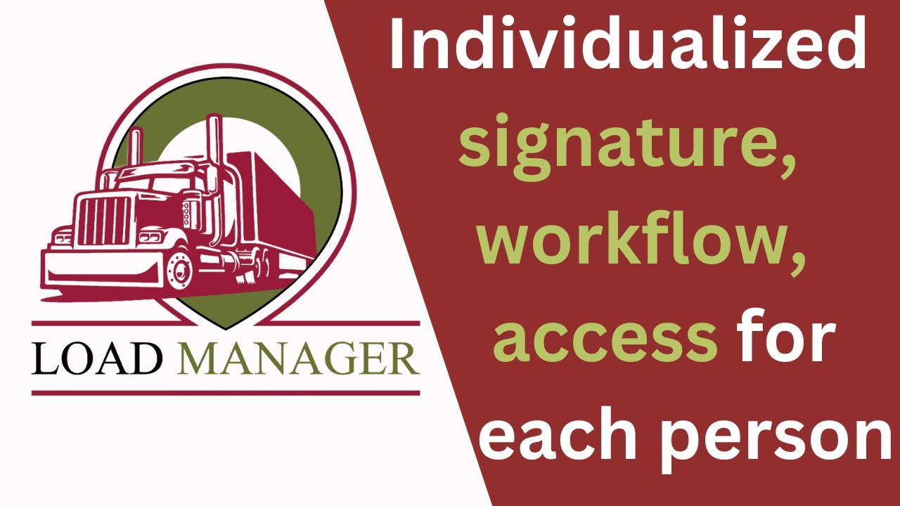 Setting up Users Profiles: Email, Load boards, Permissions, Roles, and ...