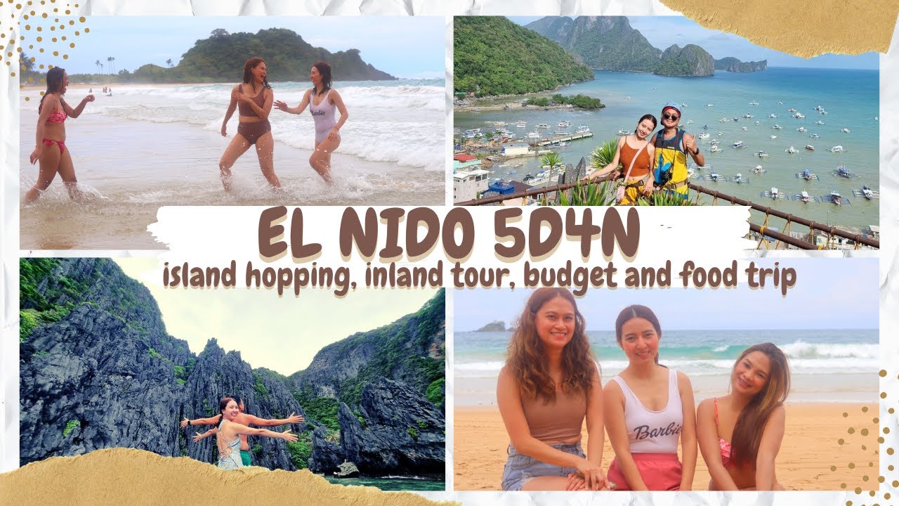 EL NIDO PALAWAN 5D3N TOUR with expenses, itinerary and accommodation - YouTube