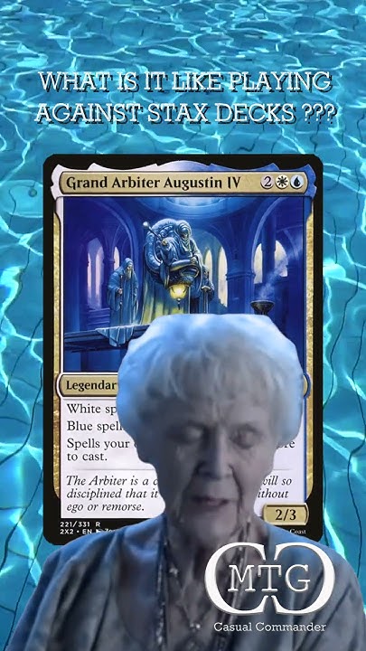 Playing Against Stax Decks ? - MTG Casual Commander #mtg #magicthegathering #meme #stax #fyp # ...