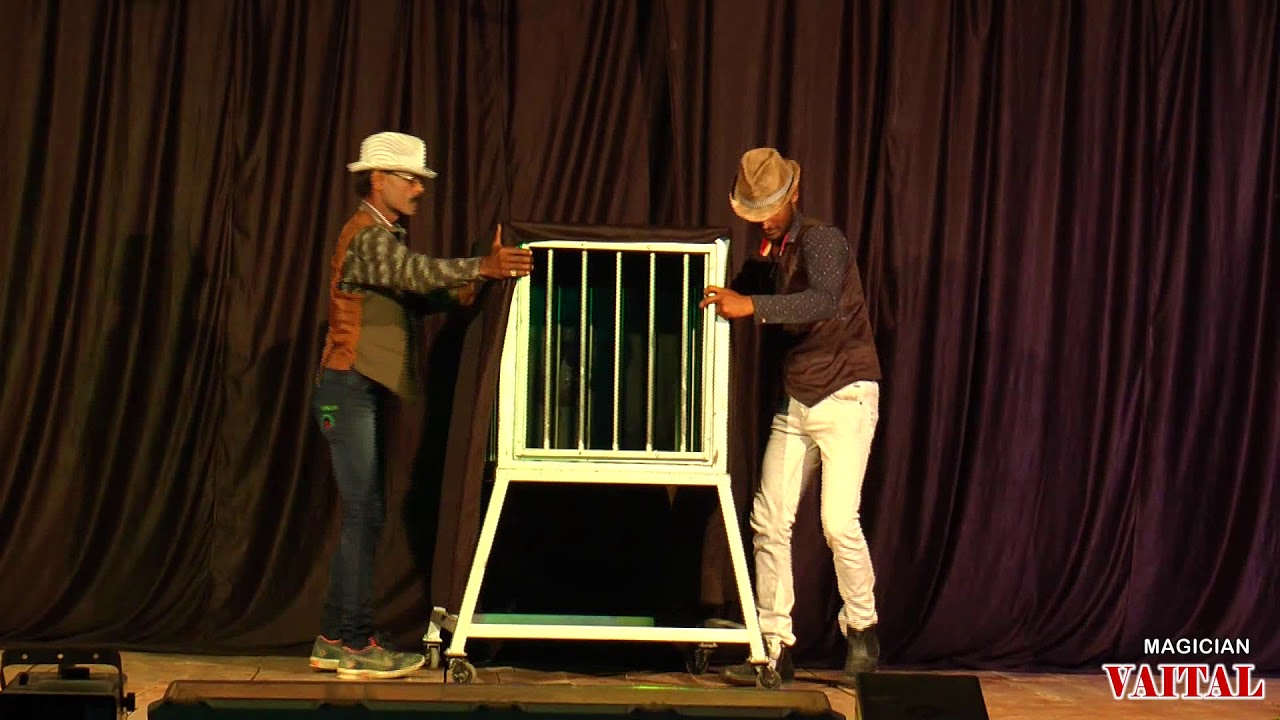 🔥 Fire To Man Magic Illusion || Fire Cage Magic Trick || # ...