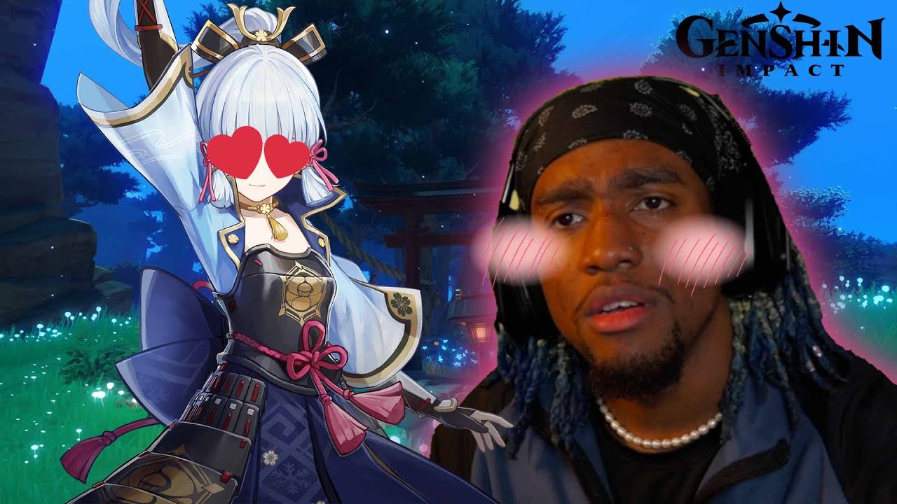 Dating Simulator With KAMISATO AYAKA In GENSHIN IMAPCT - YouTube