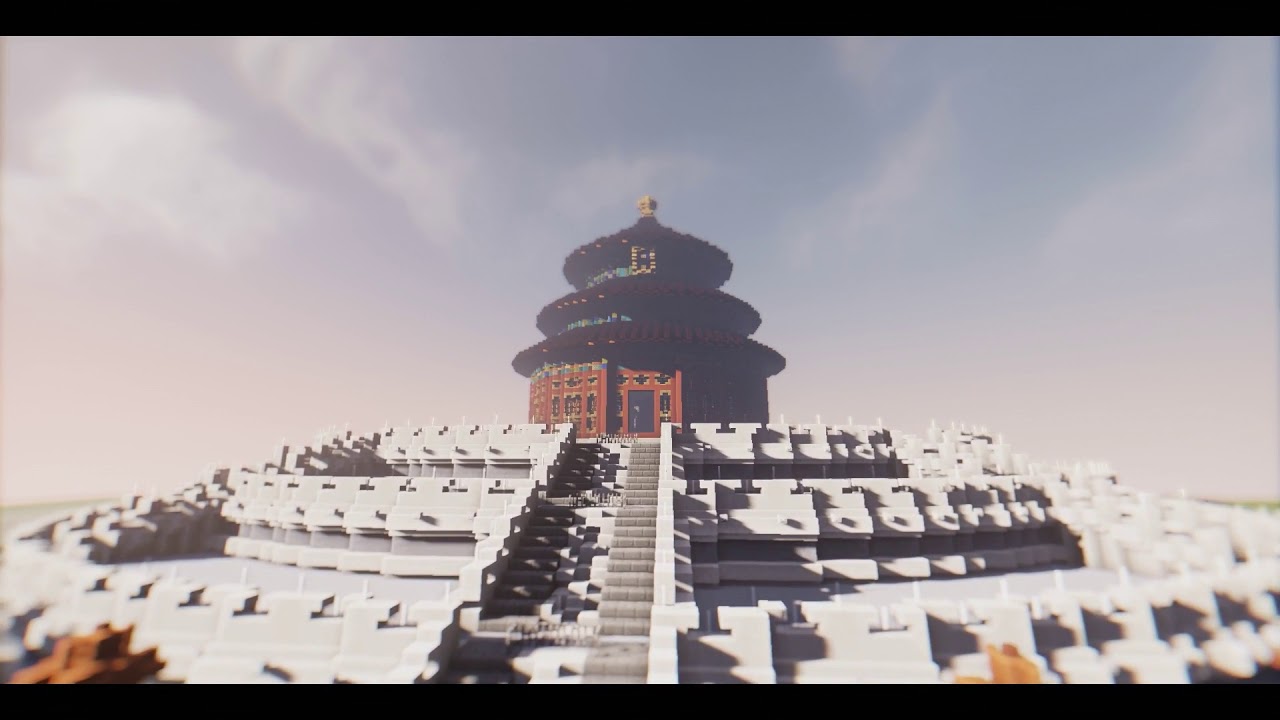 Temple of Heaven in MineCraft - YouTube