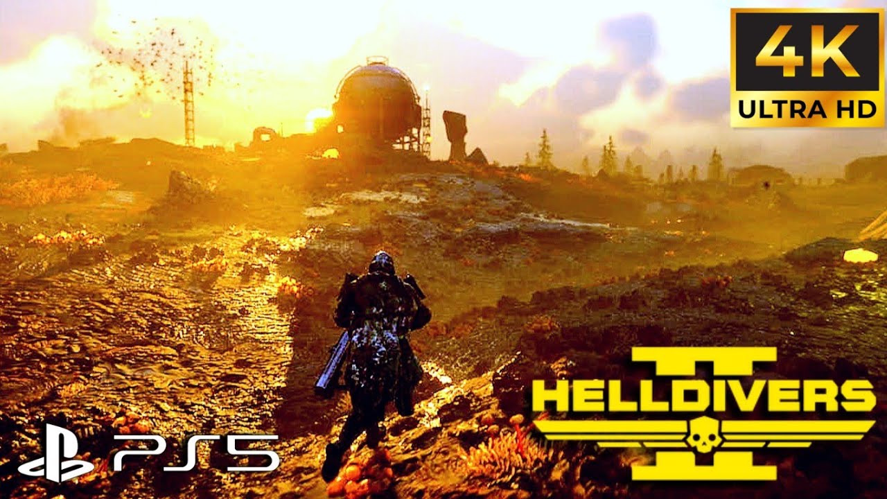 HELLDIVERS 2 Gameplay Walkthrough Part 2 PS5 [4K 60FPS] - No Commentary - YouTube