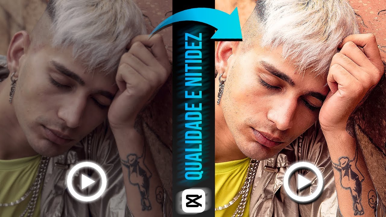 TUTORIAL CAPCUT ULTRA QUALITY SHARPNESS | Como Melhorar a Qualidade e Nitidez do Vídeo - YouTube