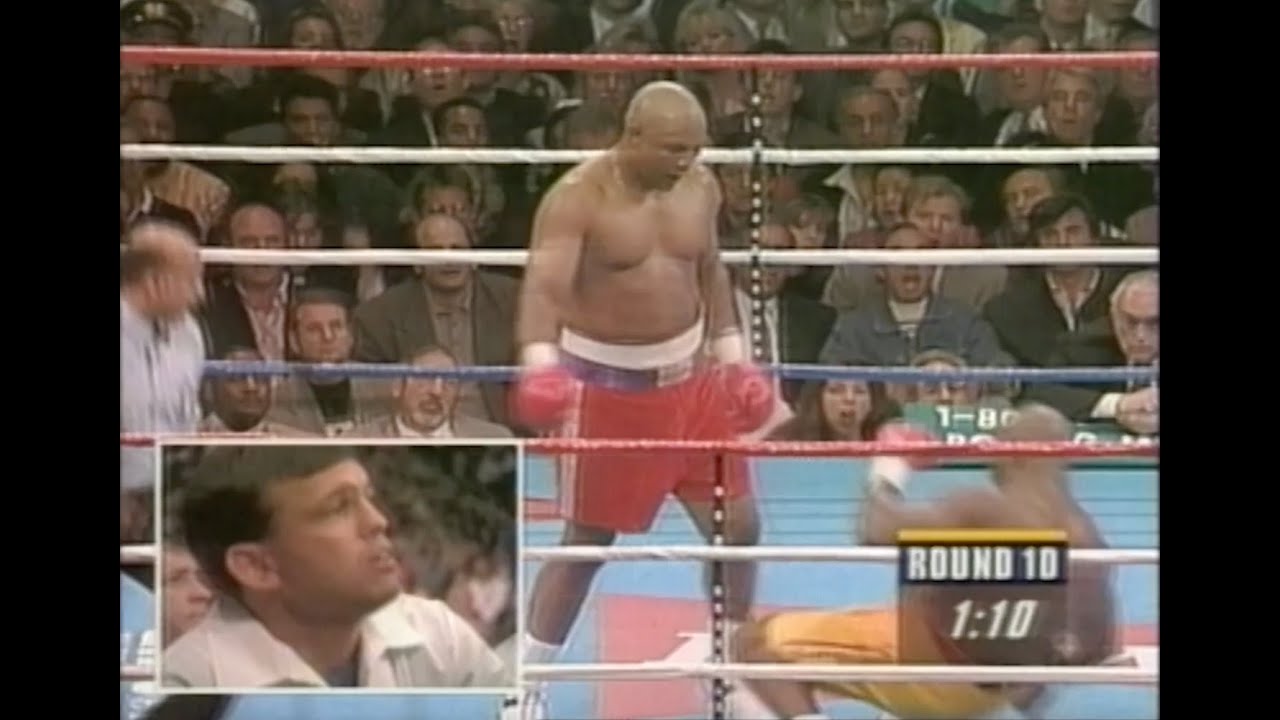 When George FOREMAN Did The Unthinkable & KO'd Michael MOORER To Become ...