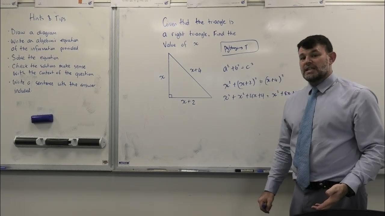 Problem Solving using Quadratics Part 1 - YouTube