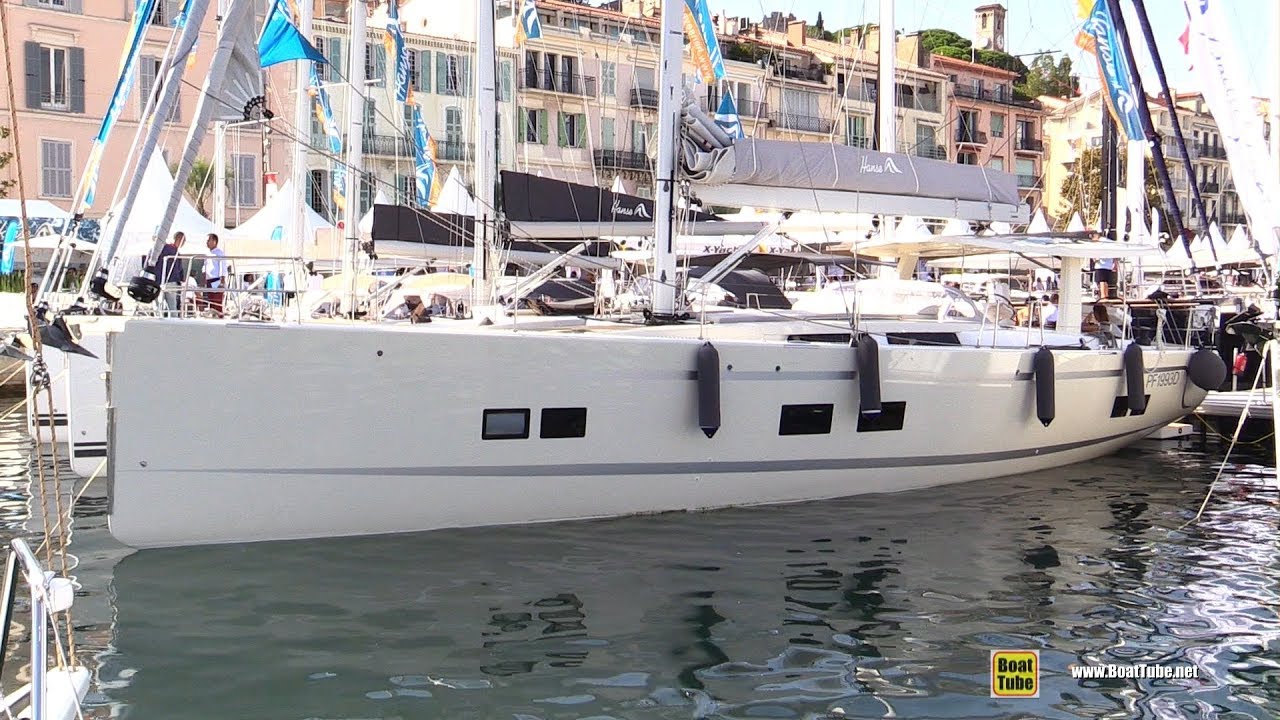 2019 Hanse 675 Sailing Yacht - Deck and Interior Walkaround - 2018 ...