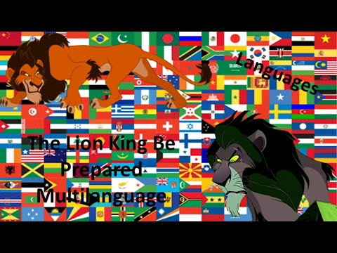 The Lion King - Be Prepared - Multilanguage (81 Languages)