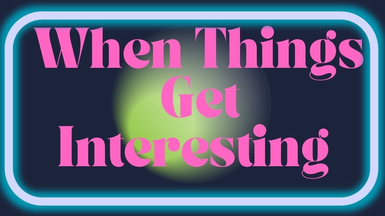 💥 When Things Get Interesting! - YouTube