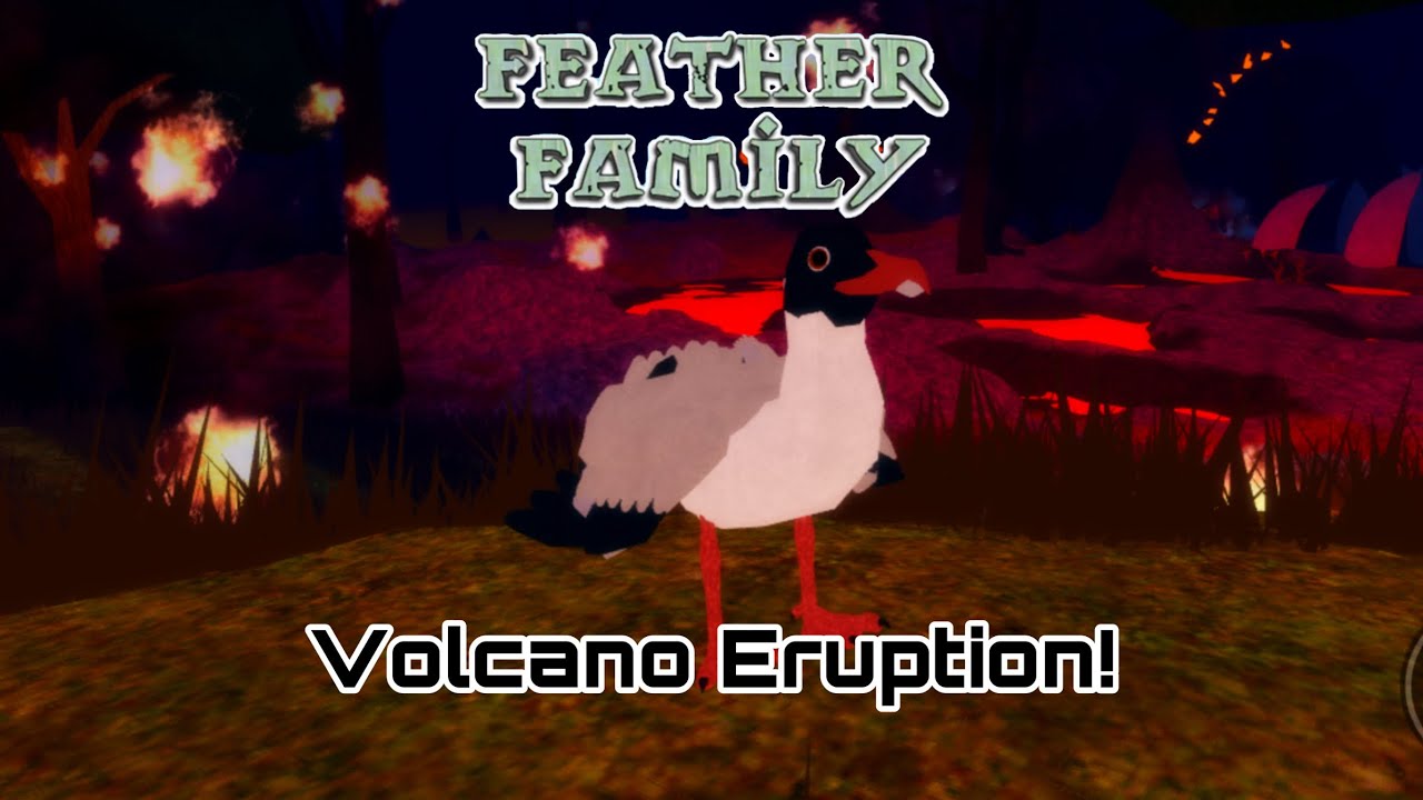 Volcano Eruption In Feather Family - YouTube