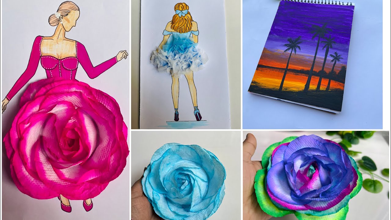 Satisfying creative art ideas // Creative craft work // satisfying ...