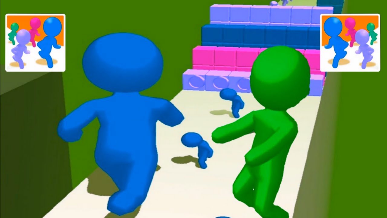 Color Run Stickman 3D Gameplay (iOS & Android) Walkthrough Part 37 ...