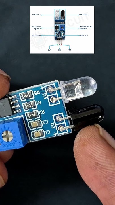 How IR Proximity Sensor Works in 60 Seconds! | Arduino Basics #shorts #arduinoprojects #ir # ...