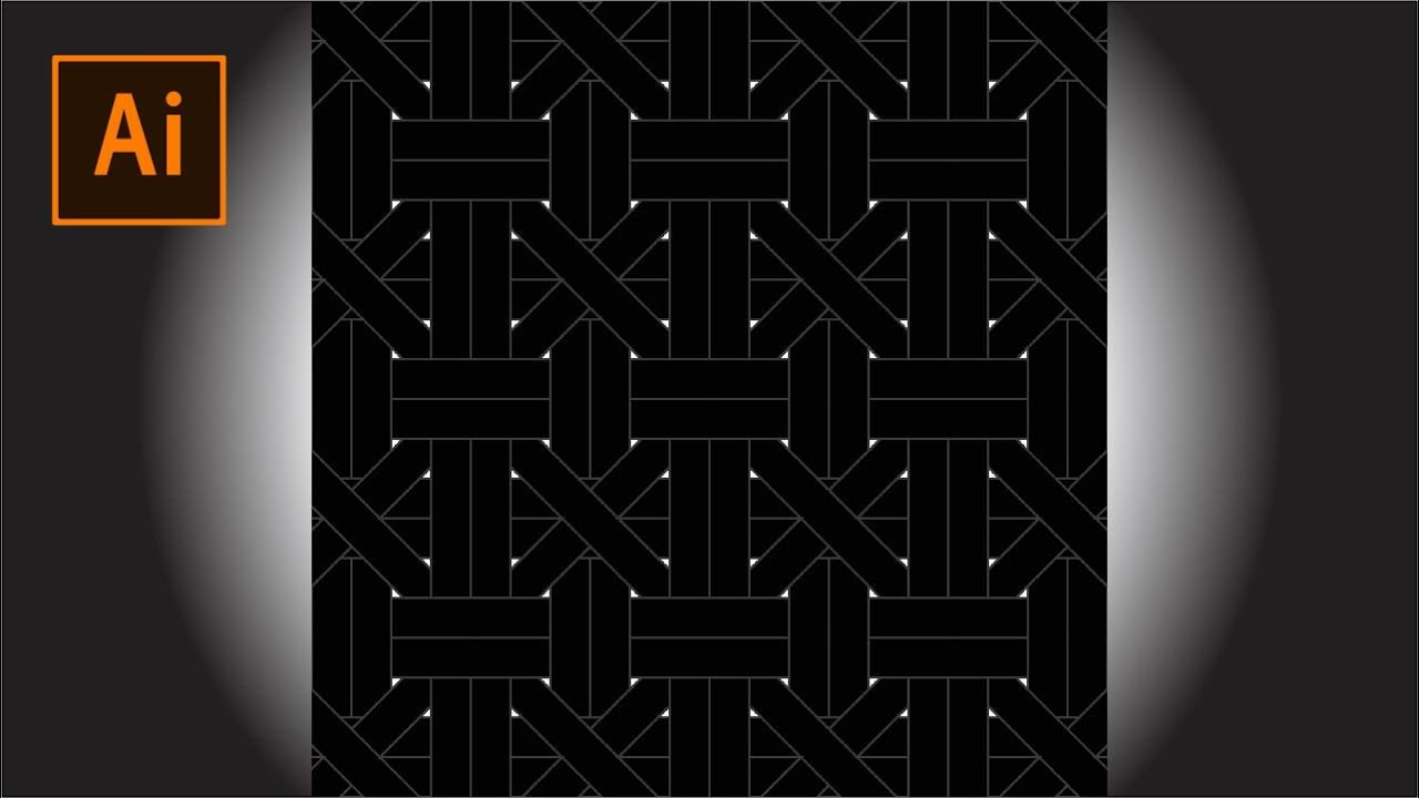 How to Draw Seamless Pattern of Rattan Woven 2.0 - YouTube