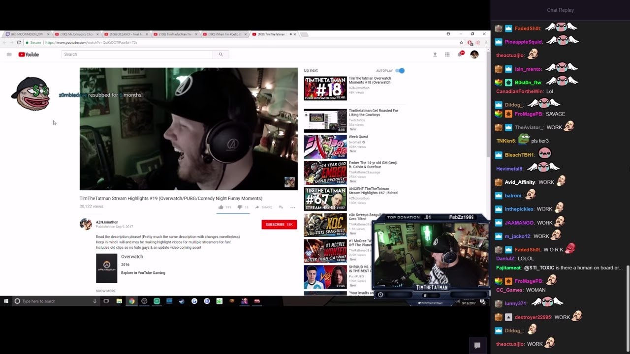 Timthetatman Reacts To "TimTheTatman Stream Highlights #19" By ...